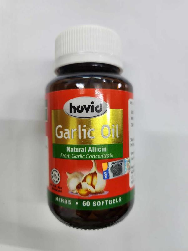 HOVID GARLIC OIL 60Softgels (Natural Allicin) - TikTok Shop Malaysia