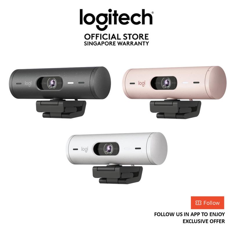 Logitech Brio 500 Full Hd Webcam - TikTok Shop Singapore