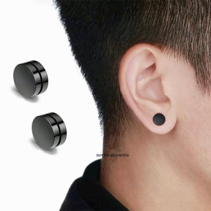 ANTING MAGNET TEMPEL TANPA TINDIK WARNA HITAM BEST QUALITY ANTI PUDAR ...