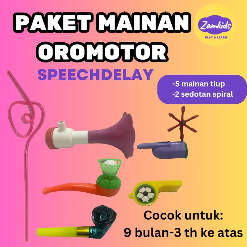 MAINAN EDUKASI STIMULASI OROMOTOR ORAL MOTOR SPEECHDELAY ANA - Shop ...