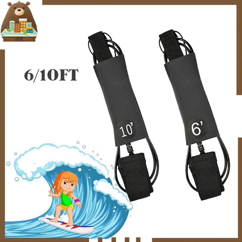 Surf Leash Surfing Surfboard 6ft 10ft Tali Pengaman Selancar - Shop ...