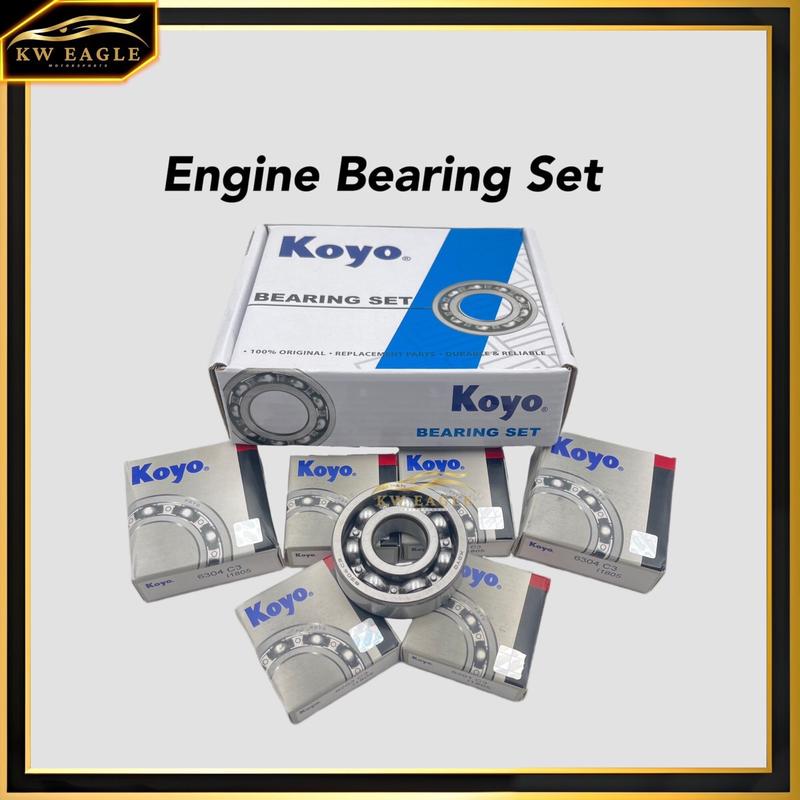KOYO ENGINE BEARING SET Y125 /RSX/ RS150/ WAVE /Y110/ Y15 /RS150 ...