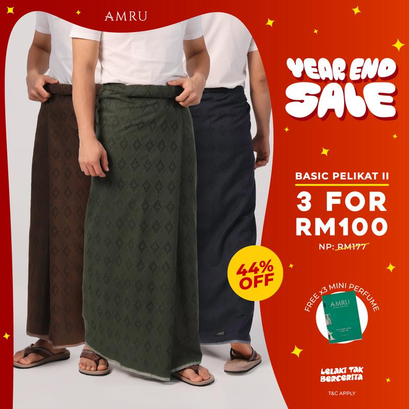 AMRU Basic Pelikat Kain Pelikat (BELI 3 RM 100) - TikTok Shop Malaysia