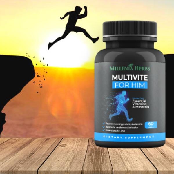 Millenia Herbs Multivite For Him | Halal Multivitamin for Me - TikTok ...
