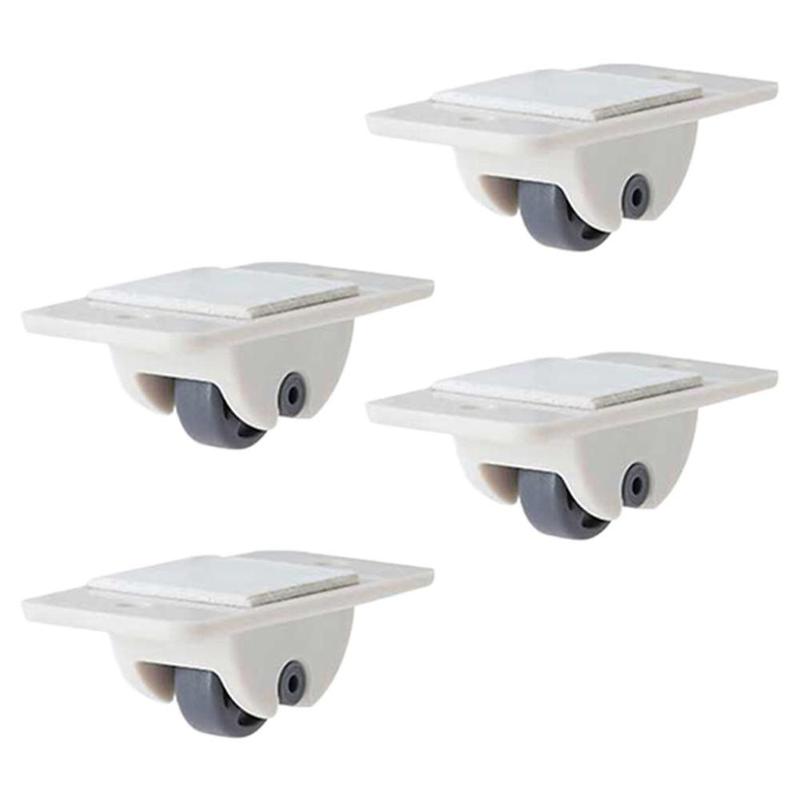Roda Pusing Pelekat, 4 / Set, Universal, untuk Perabot, Kabinet ...