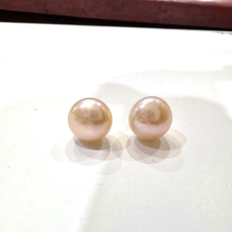 Mutiara Air Tawar, Kualiti Cina, 11-12Mm, Anting-anting Stud - TikTok ...