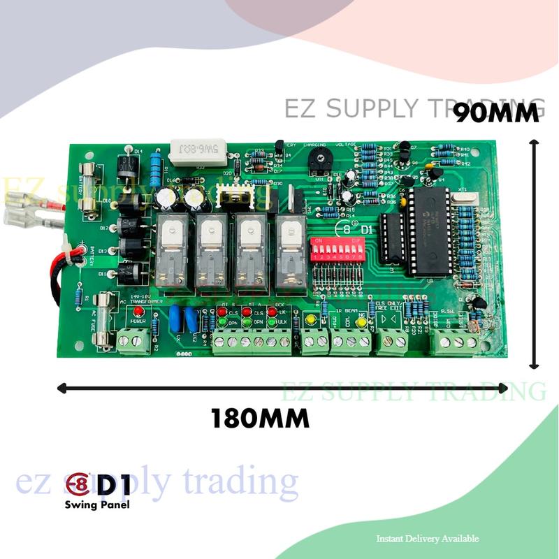D1 DC ARM AUTOGATE CONTROL PANEL BOARD AUTO GATE CONTROLLER PCB BOARD ...