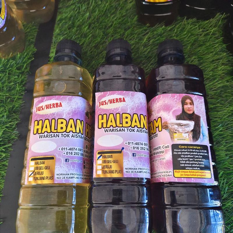 set kanser jeruju dan halban ,halban hitam jus jeruju - TikTok Shop ...