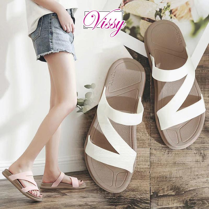 Vissy Women Selipar Sandals Slipper Kasut Wanita Shoe Shoes Lady ...