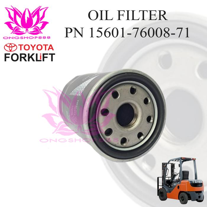 Jual Filter Oli Toyota 15601-76008-71 Forklift Toyota Oil Filter - Kota ...