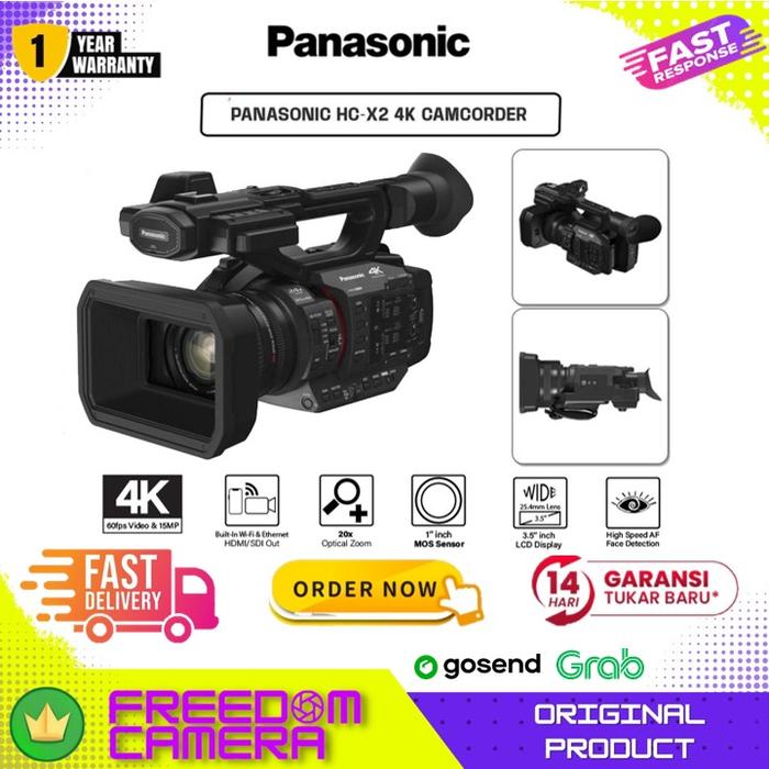 Jual Panasonic HC-X2 4K Camcorder Professional 4K Garansi Resmi - Kota ...