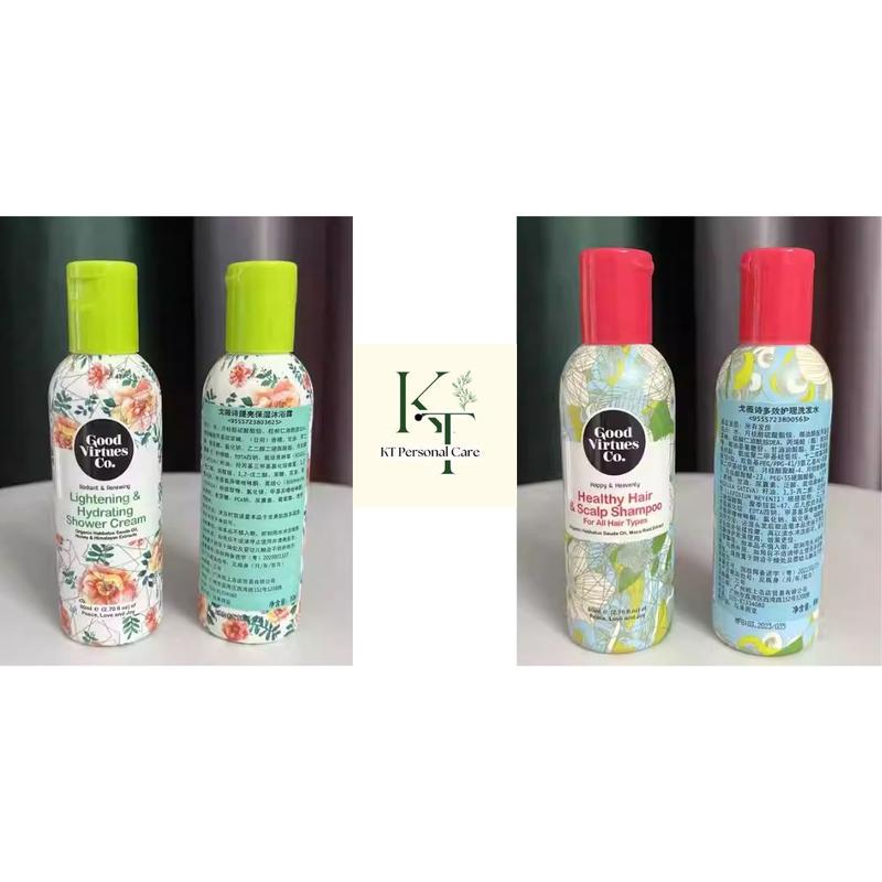 Good Virtues Co.[GVC] Travel Pack Size/Trial Size Shower Cream - TikTok ...