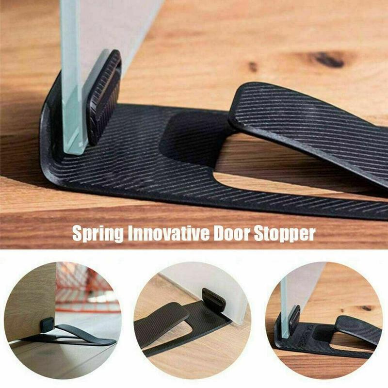 New PVC Door Stopper Invisible Safety Protector Floor Door Stopper ...