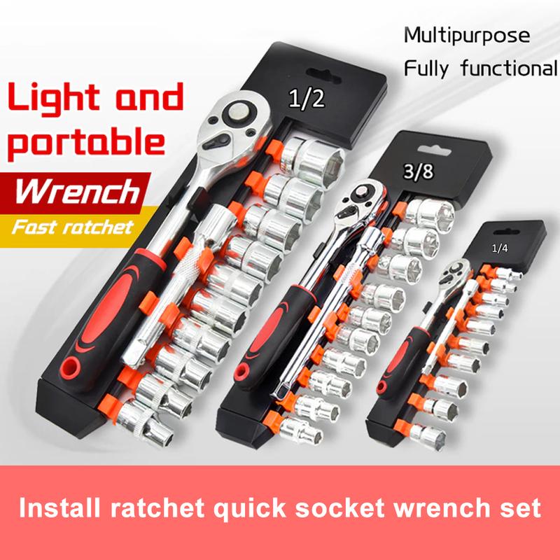12PCS Set Ratchet Wrench Socket Spanner Tool Set Tools Sepan - TikTok ...