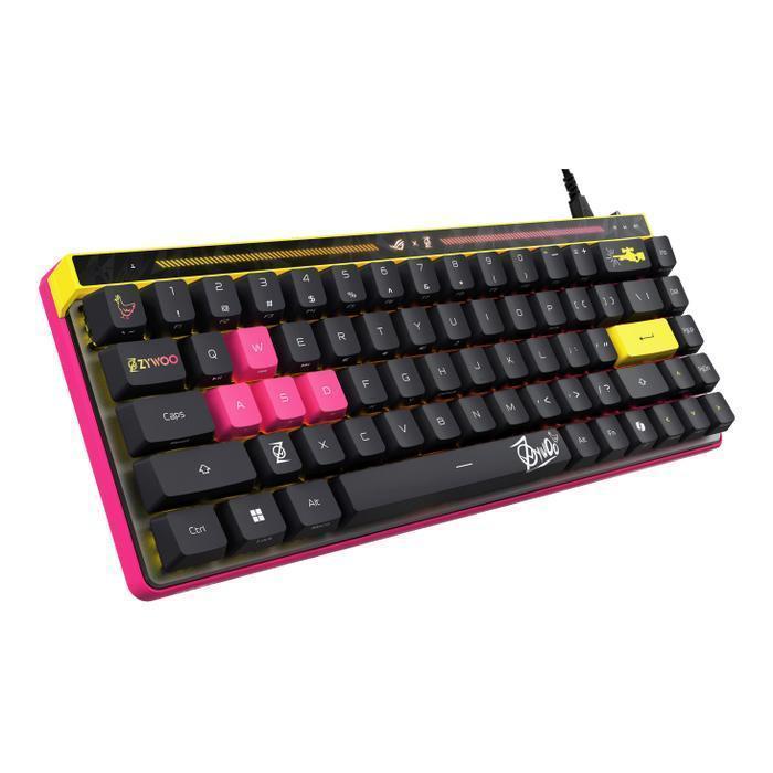 Promo ASUS GAMING KEYBOARD ROG FALCHION ACE HFX (65% + PRE-LUBED HFX ...