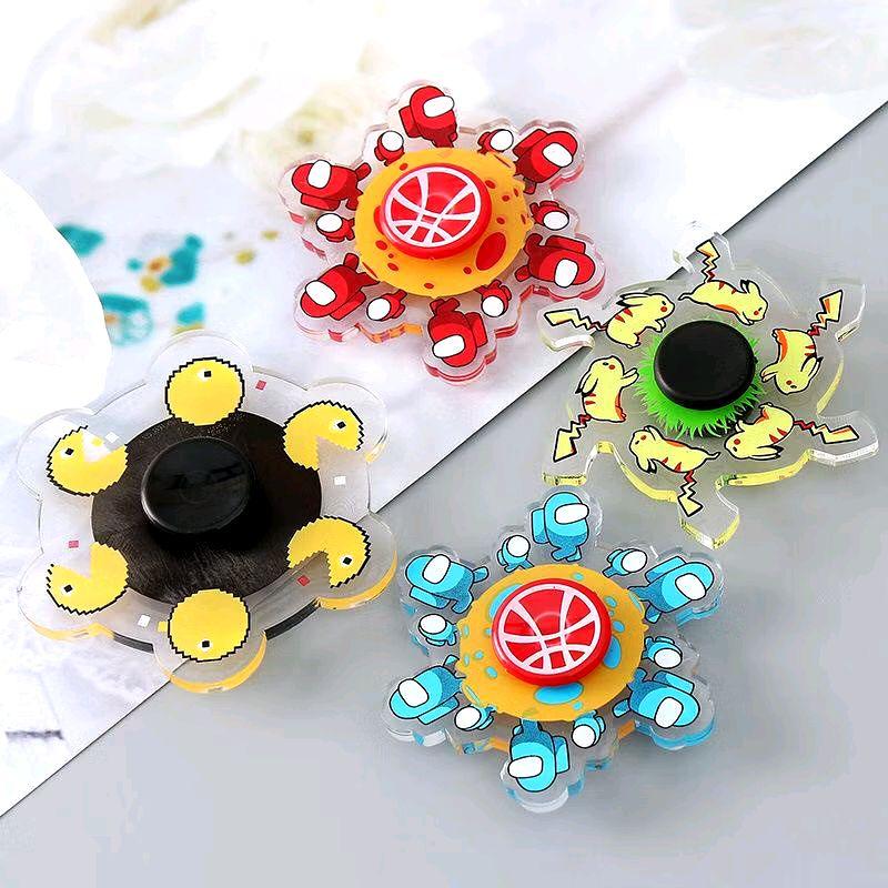Spiner 3D Kartun Anime VIRAL Mainan Penghilang Stres Spinner - Shop ...