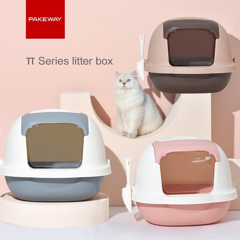 Pakeway pie series cat litter box pet sealed toilet - TikTok Shop Singapore
