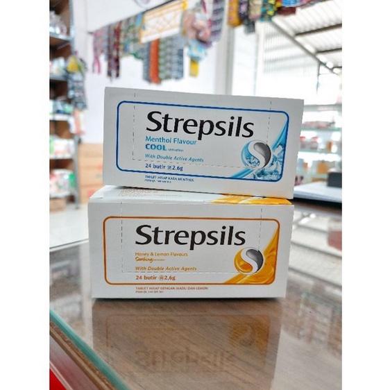 Jual Strepsils Permen Pelega Tenggorokan 1 Box Isi 24 Butir - strepsil ...
