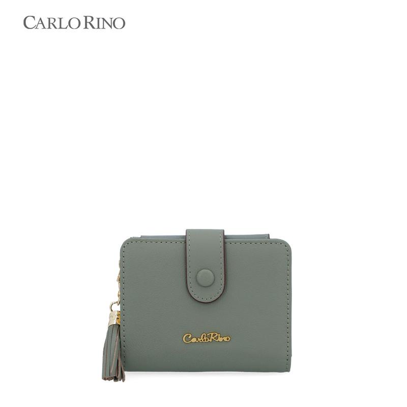 Carlo Rino Medium Green Amber 3-Fold Wallet - TikTok Shop Malaysia