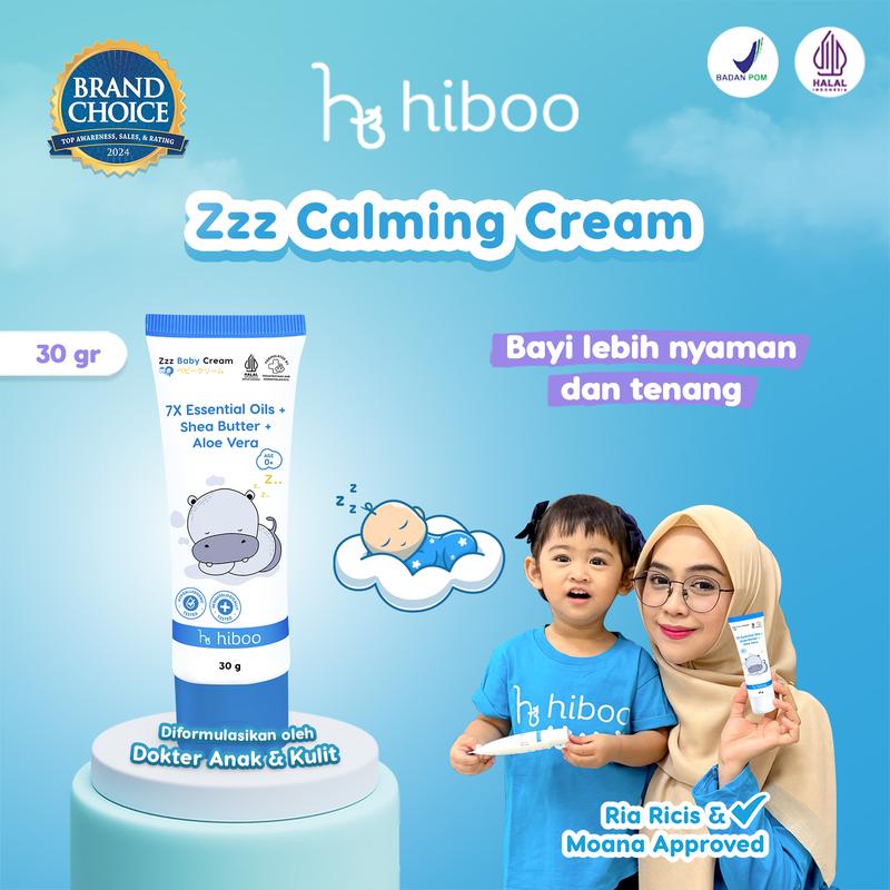 [HIBOO X RIARICIS MOANA] Zzz Deep Sleep Baby Cream 30 gr 7X Essential ...