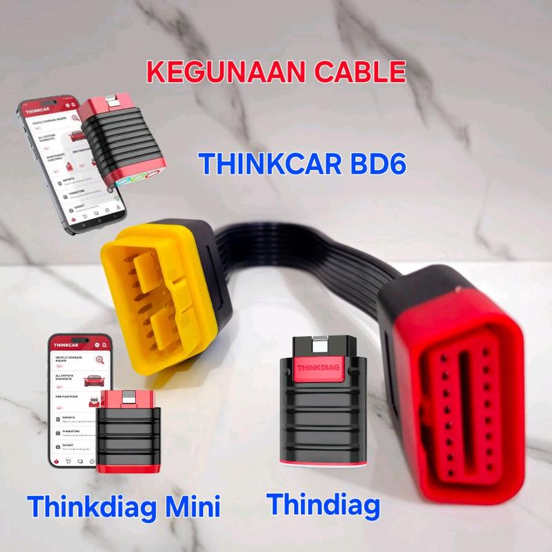 [Stok Tempatan] Kabel Pemanjangan OBD2 36cm Panjang dengan Penjelasan ...