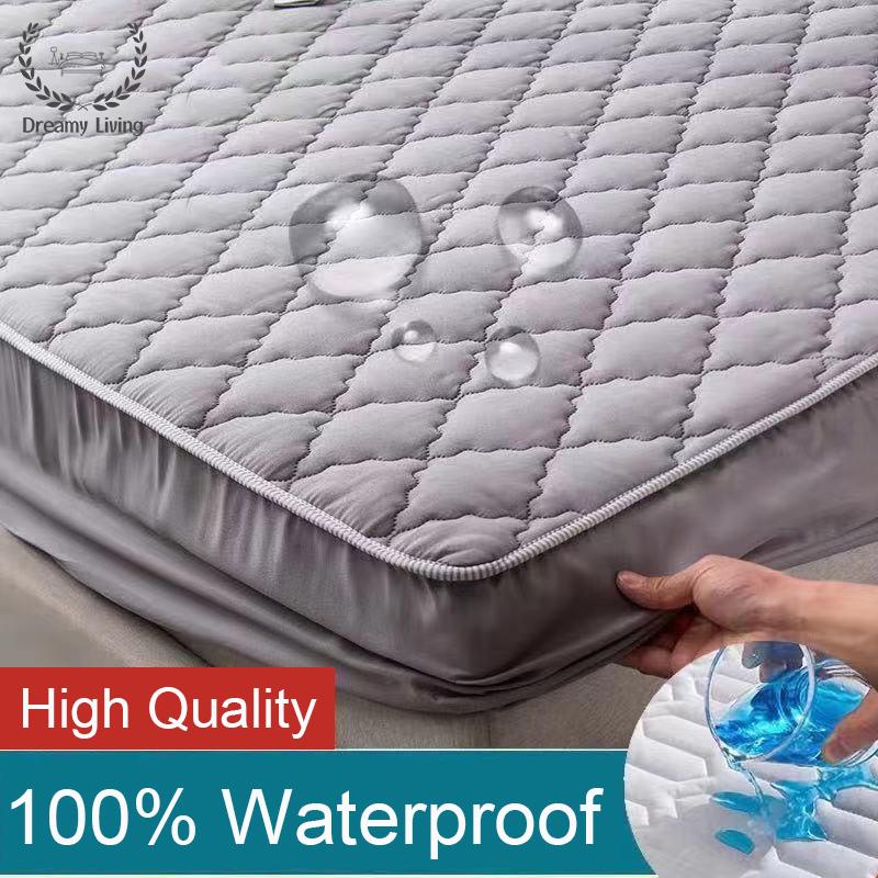 Dreamy Living 100% Waterproof Bedsheet,Multi Patterned Bed Sheet ...