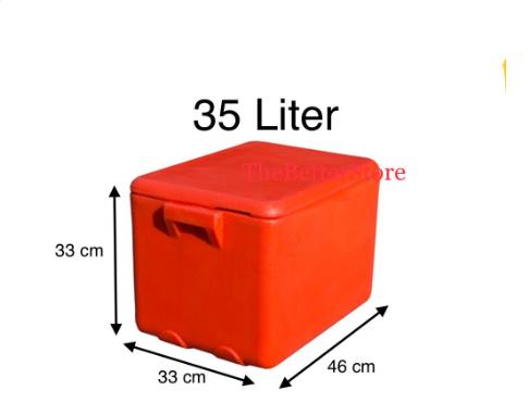 Peti Ais & 35Lt Heavy Duty Insulated Ice Box | Fish Box | Picnic ...