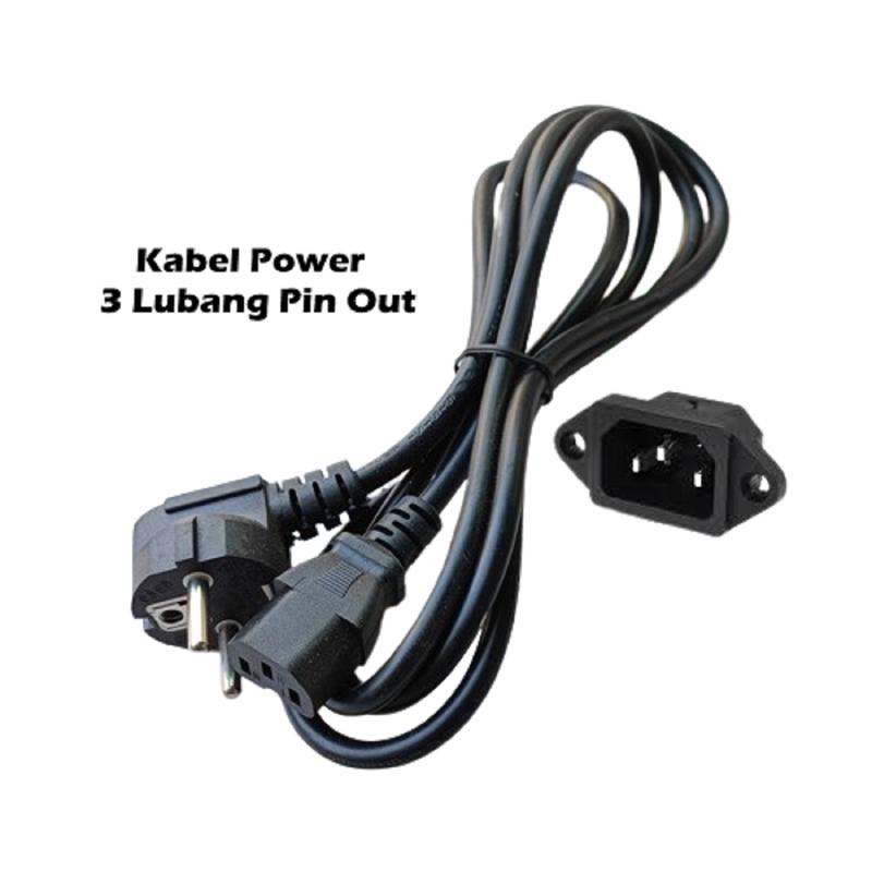 Kabel Power AC Cpu Komputer Power Supplay 3 Lubang Out Lapto - Shop ...