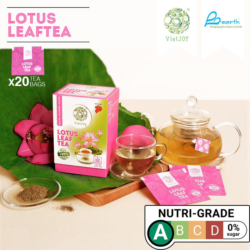 [VIETOY] Lotus Leaf Tea 40g (2g x 20 sachets) Beverage Chinese health ...