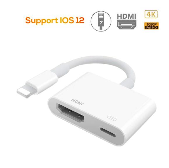 iPhone to HDMI Adapter LT Digital AV Adapter with iPhon Charging ...