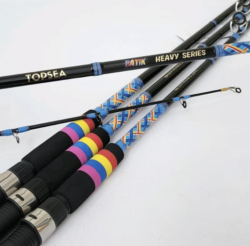 TOPSEA BATIK ROD PANCING PANTAI KELONG KOLAM - TikTok Shop Malaysia