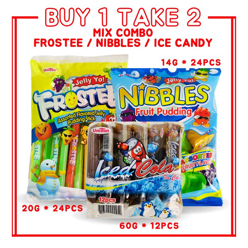 BUY 1 TAKE 2 MIX COMBO / Ice Candy + Frostee + Nibbles / Jelly - TikTok ...