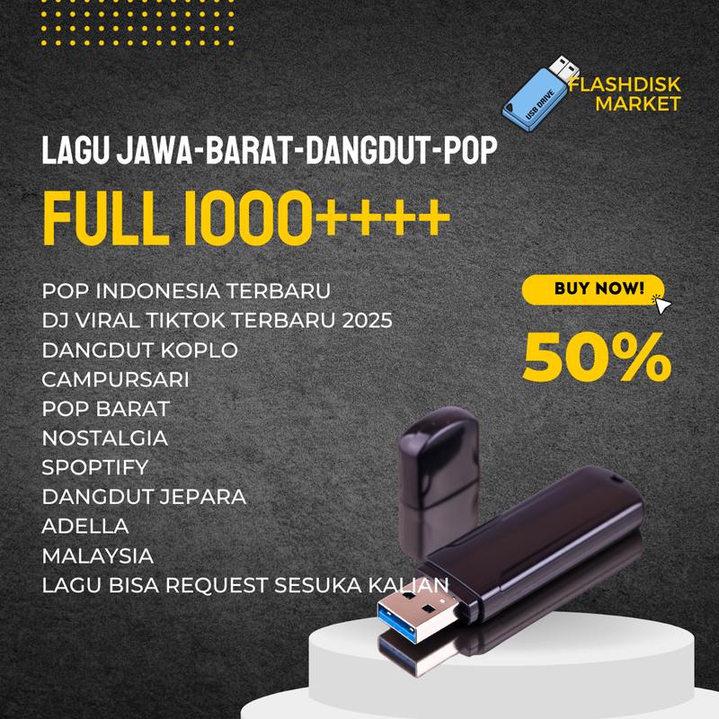 Flashdisk Full DJ VIRAL 2025 32GB untuk di mobil - Shop | Tokopedia