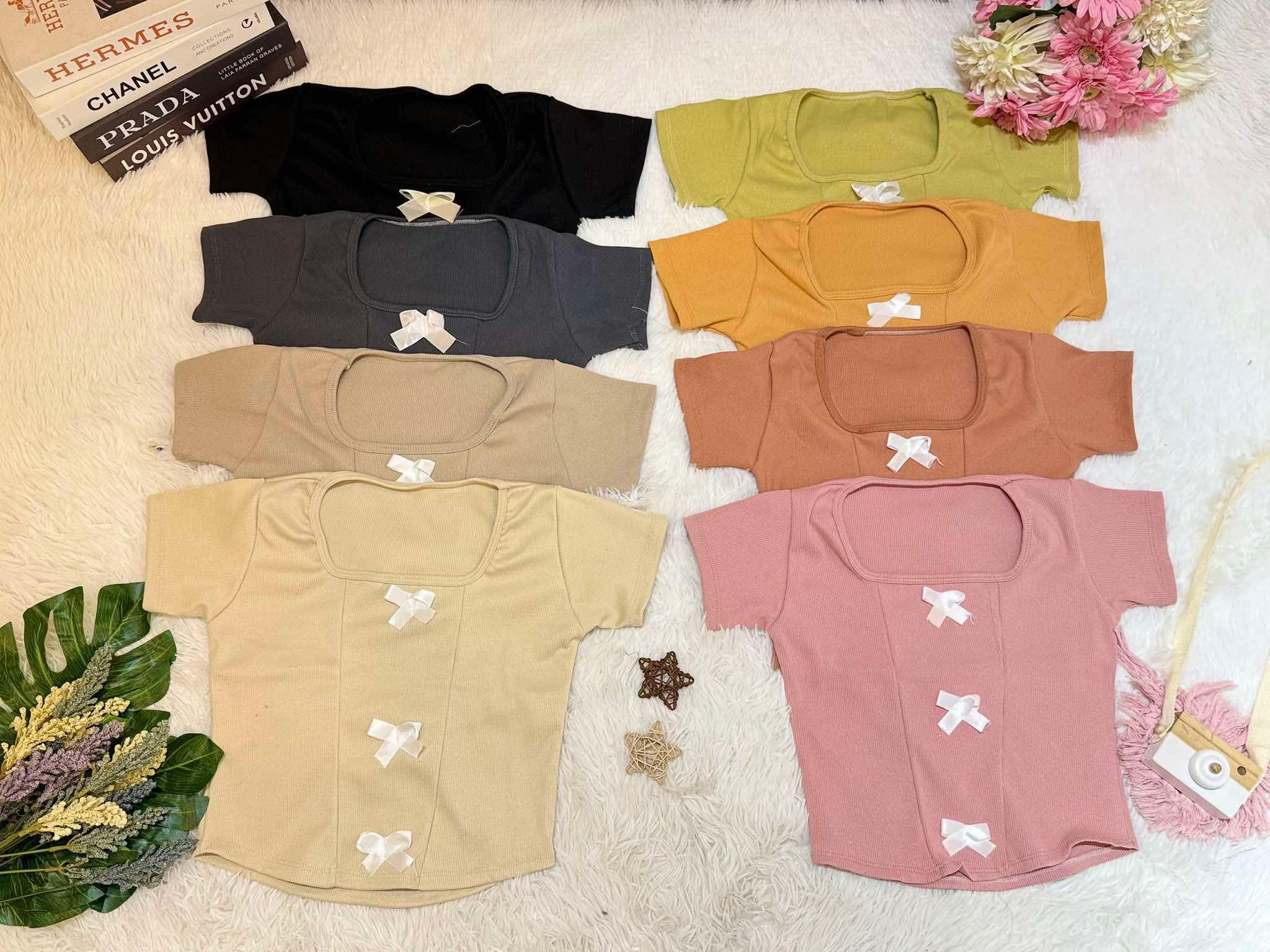 3CUT RIBBON TOP FOR TEENS/WOMEN - TikTok Shop Philippines