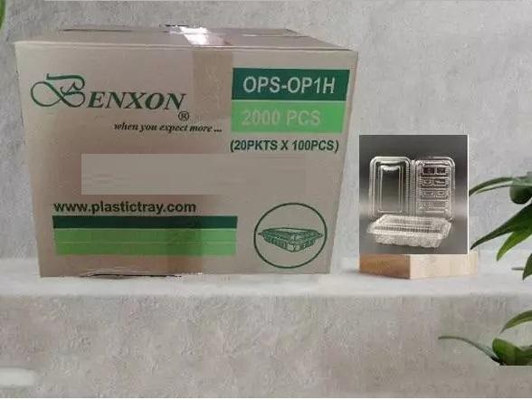 [ 1 KOTAK ] OPS - OP1H -BENXON Plastic Tray [ 2000pcs+-] Bakery ...