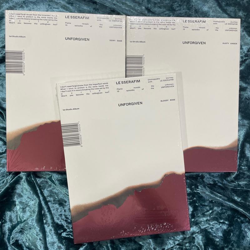 Lesserafim Unforgiven Album Sealed - TikTok Shop Singapore