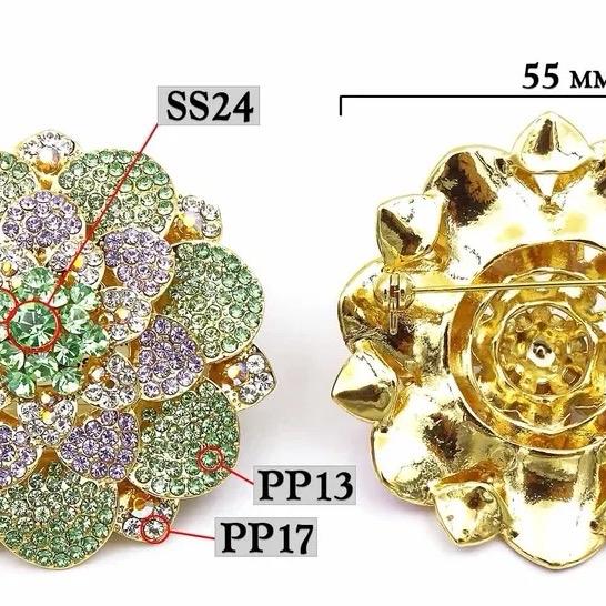OZEL BROOCH BUNGA PRE ORDER B 078 KERONGSANG BY OZEL CAHAYA NURUL ...