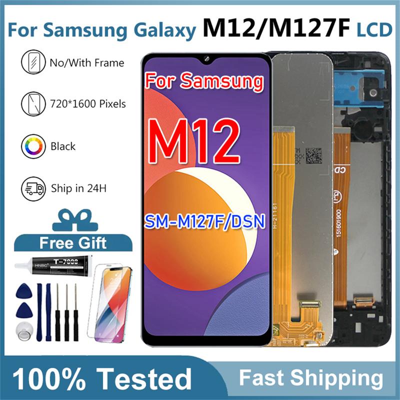 6.5 inch Compatible With For Samsung Galaxy M12 LCD SM-M127F/DSN ...