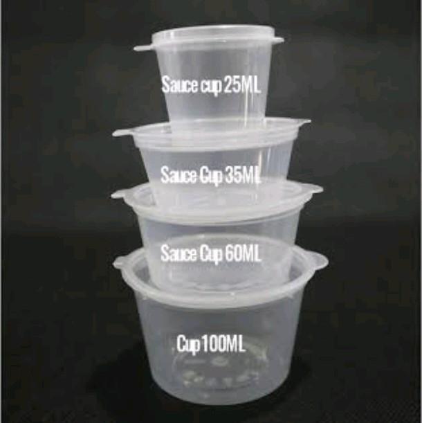 Sauce cup / cup saos sambal tutup sambung rapat merk Victory - Shop ...