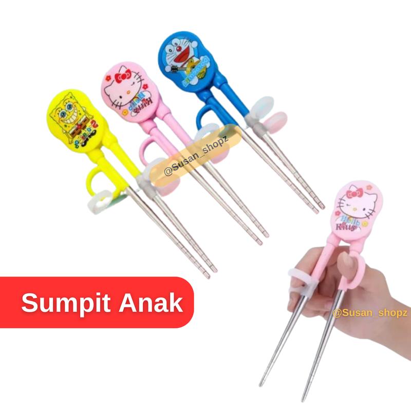 Sumpit Anak Alat Makan Karakter Food Grade - Shop | Tokopedia
