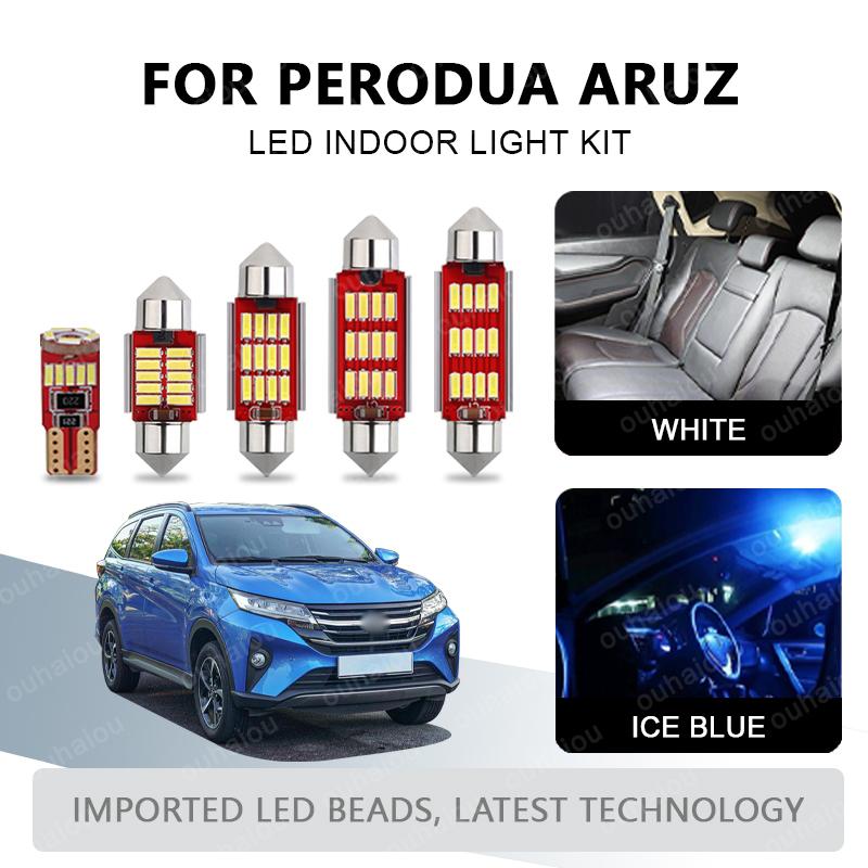 For PERODUA ARUZ Car LED Bulb T10 C5W 31mm/36mm/39mm/41mm LE - TikTok ...