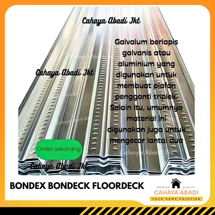 Jual Bondek / Bondeck / Bondex 0,75mm Full 4 Meter - Jakarta Pusat ...