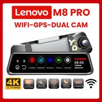 Promo Lenovo M8 Pro 4K Car Camera Dashcam WIFI GPS Original DVR Dual ...