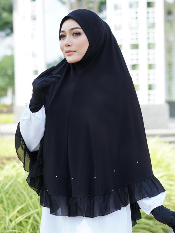 KHIMAR LABUH RAISHA EXCLUSIVE Khimar Labuh Bidang 60 Awning Lycra ...