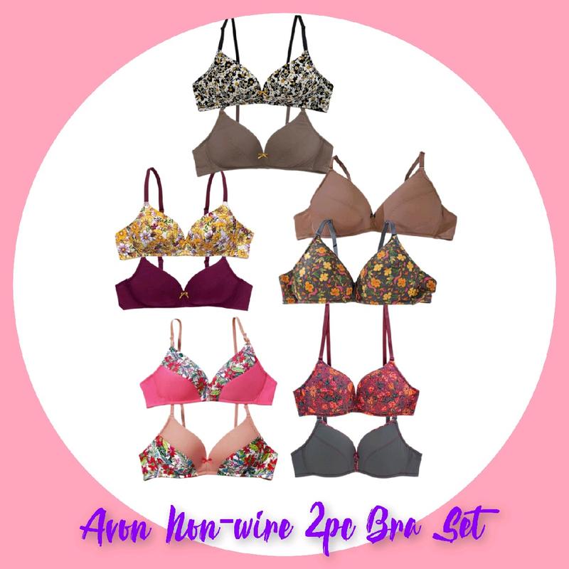 Avon 2pc Non-wire Bra Set - TikTok Shop Philippines
