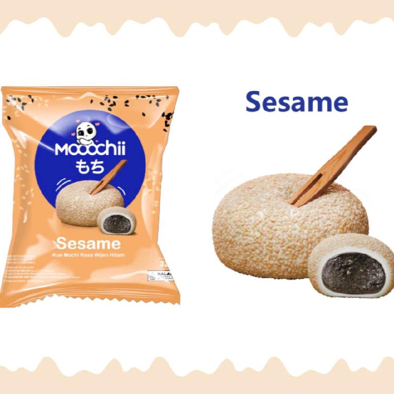 Mochi Sesame (Kue Mochi Rasa Wijen Hitam) 1 Box isi 12pcs - Shop ...