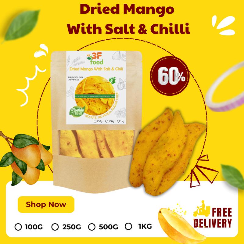 [NEW STOCK] 3F FOOD Delicious Dried Mango/Dried Mango with Salt ...