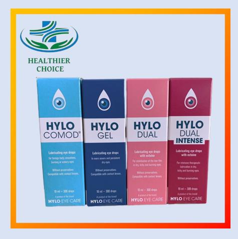 Hylo range Eye Drops 10ml Hylo Comod / Hylo Gel / Hylo Dual - TikTok ...