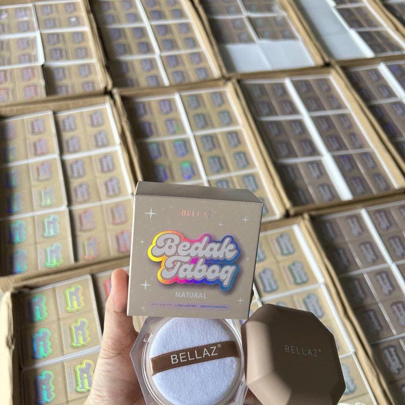 Bedak taboq bellaz loose powder - TikTok Shop Malaysia