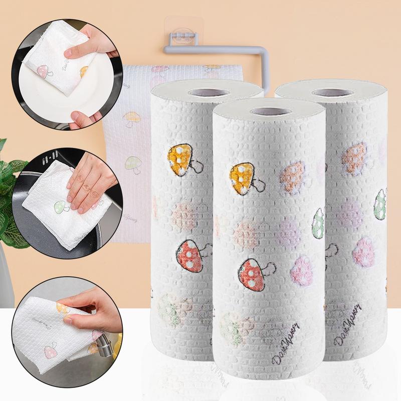 Disposable Kitchen Tissue Paper - Clean Lazy Rag Cloth Hand Towels ...